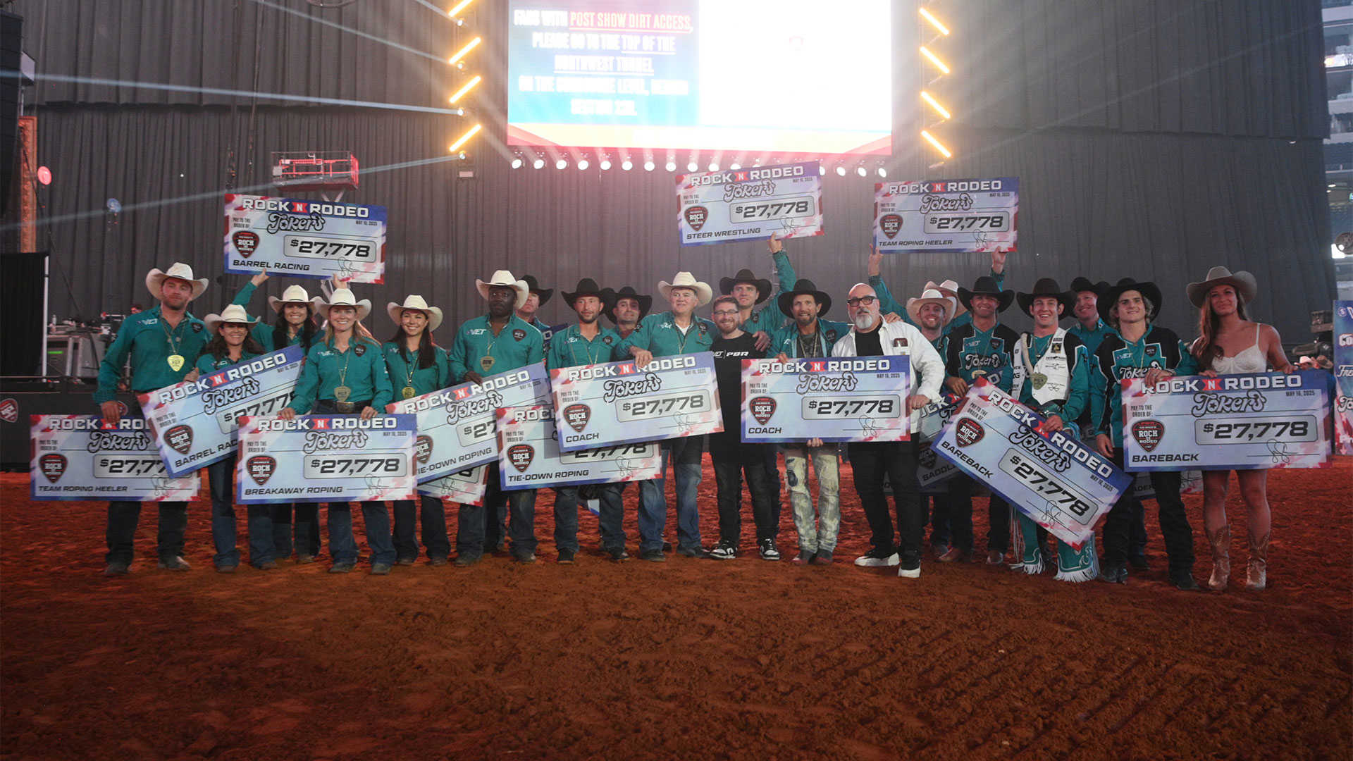 PBR | Jokers win 2025 Kid Rock’s Rock N Rodeo at AT&T Stadium in ...