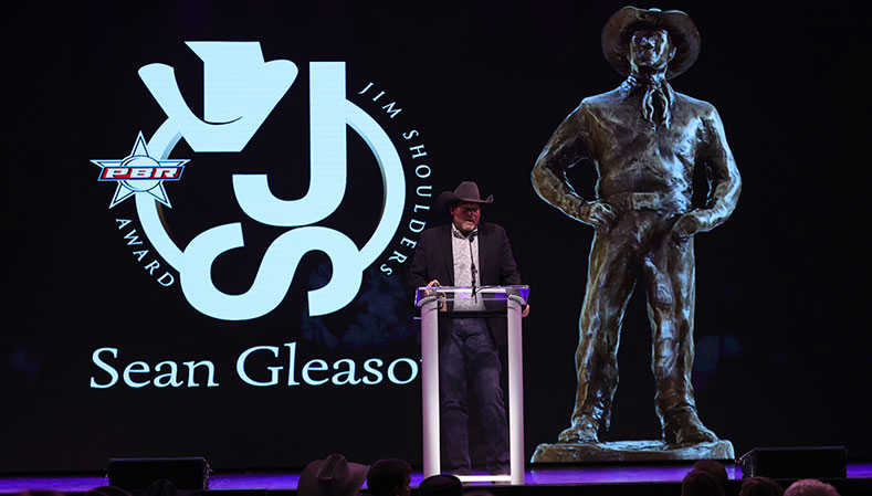 PBR | Sean Gleason and Michael Gaughan honored with Jim Shoulders ...