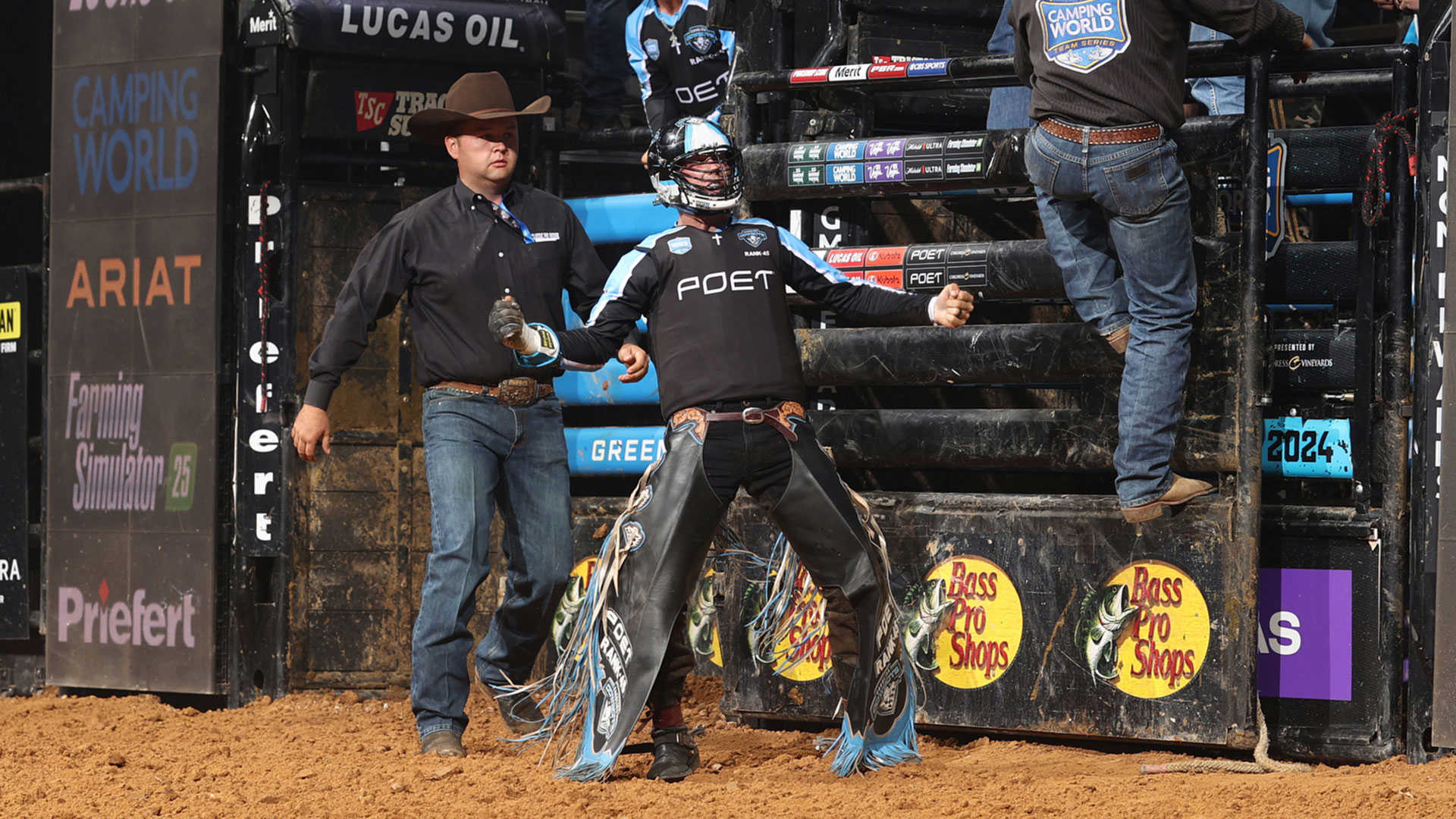 PBR | No. 1 Carolina Cowboys out-ride No. 2 Kansas City Outlaws by one ...