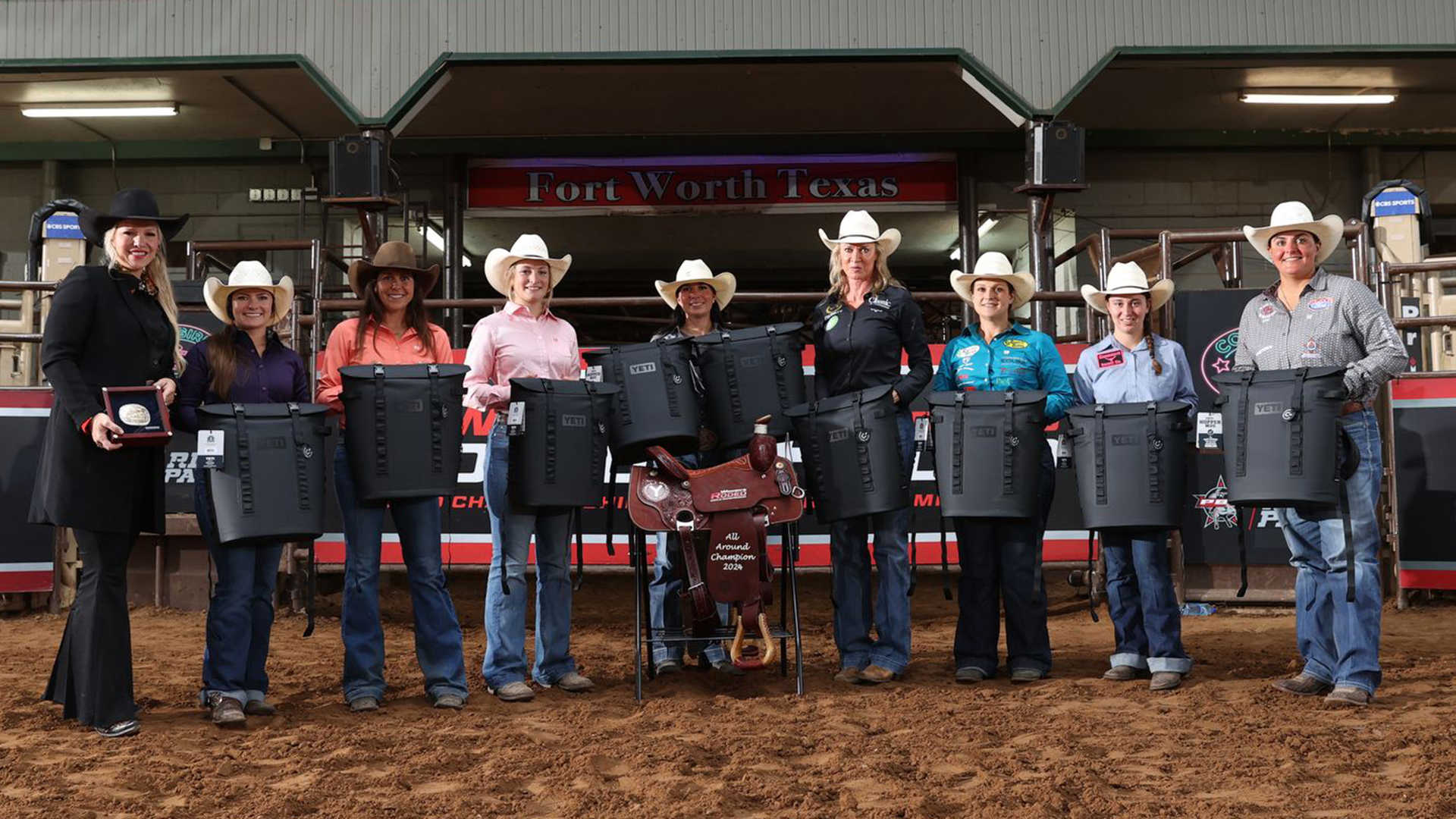 PBR | Martha Angelone wins second consecutive Women's Rodeo World ...