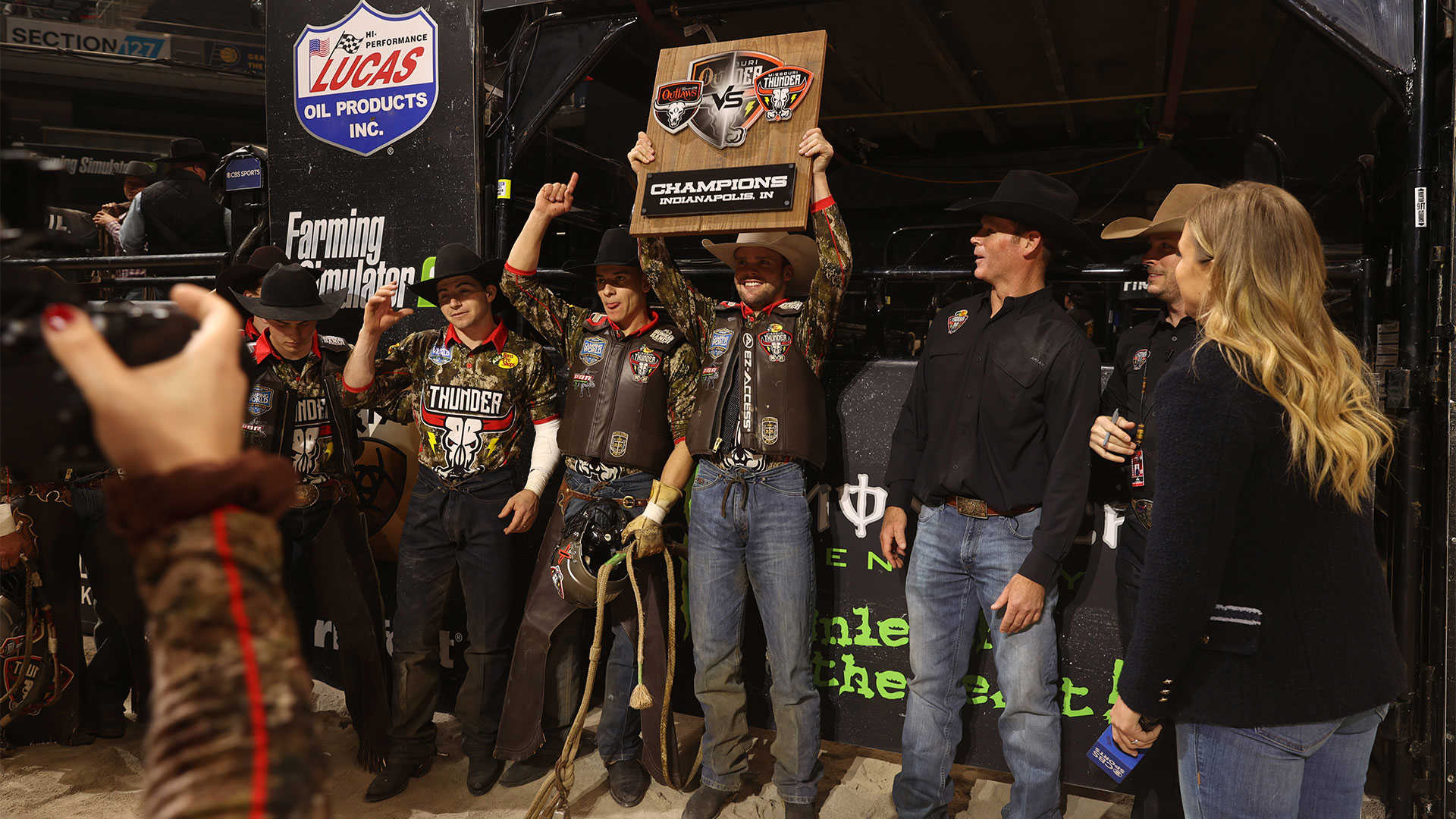 PBR | Missouri Thunder capture Show Me State Showdown series, defeat Kansas City Outlaws 348.75-169