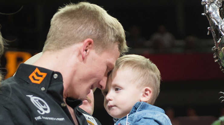 PBR | As Mack Davis grows, Cooper Davis grows as a father