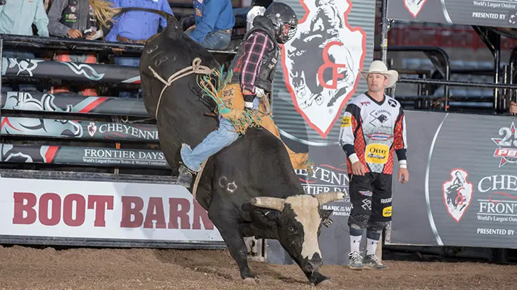 PBR | Skender dedicates ride to Outlaw