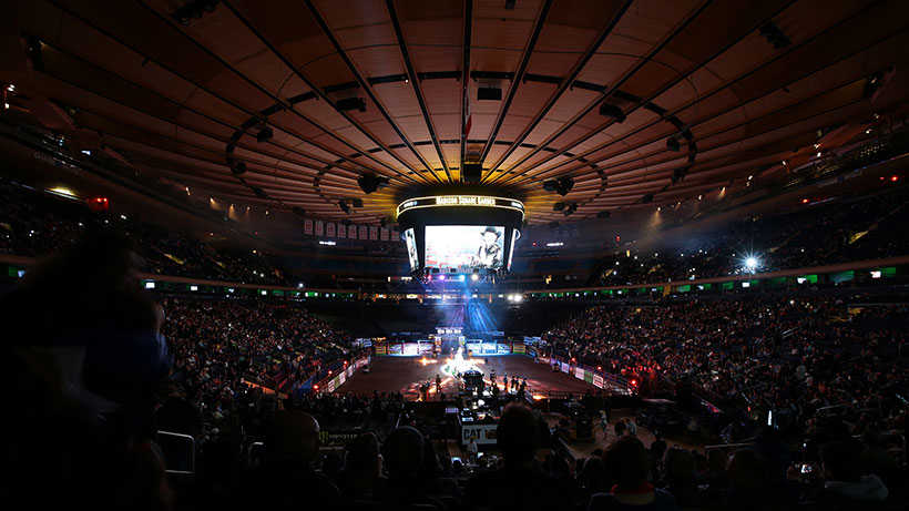 Inside Madison Square Garden Concert Madison Square Garden In New York
