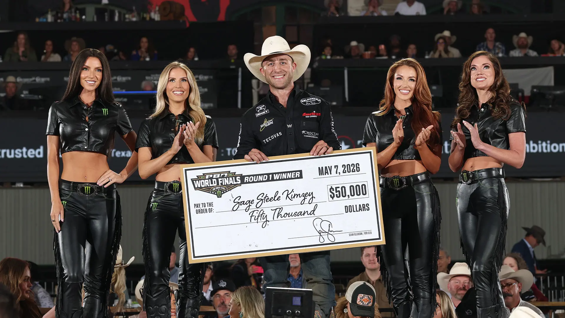 PBR | No. 3 Sage Steele Kimzey wins Round 1 of 2026 PBR World Finals ...