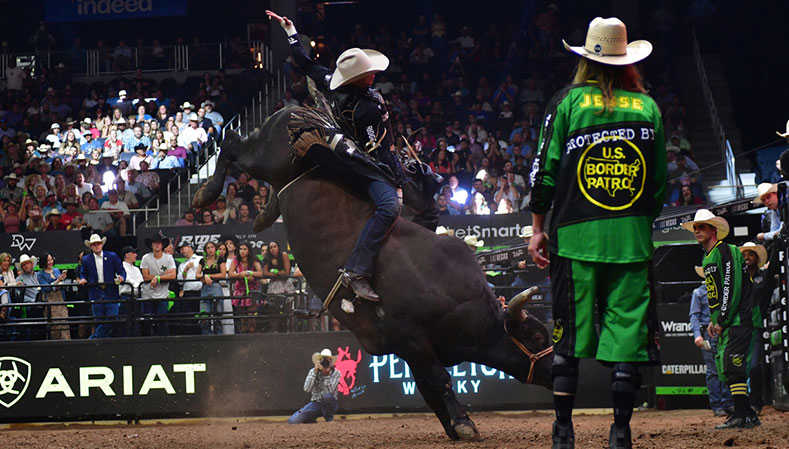 PBR | Surging Arizona Ridge Riders ride four bulls to outlast Nashville ...
